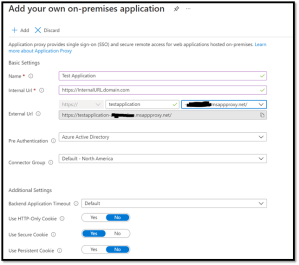 Azure Application Proxy – Step by step to setup an on-premises web ...